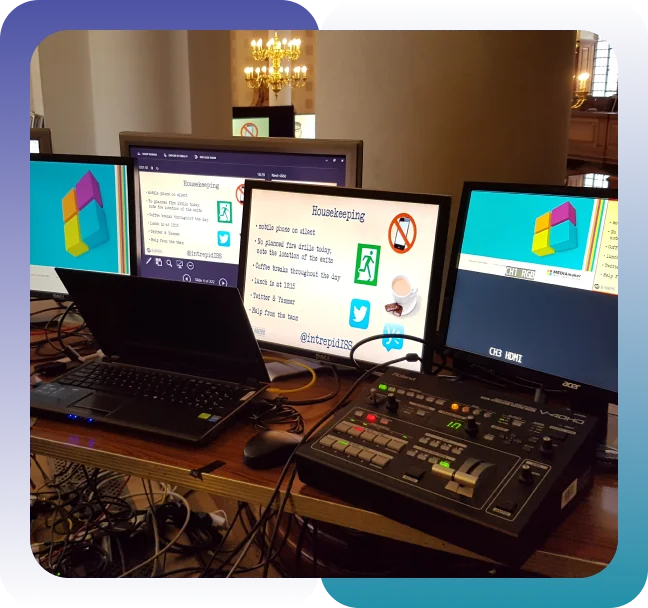 Plasma Screen Hire - AV Productions | Audio Visual Hire Productions